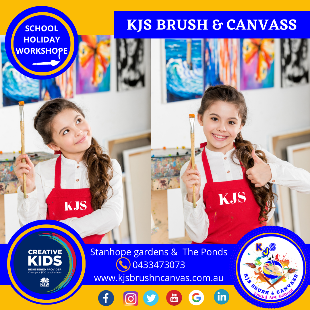 KJS VISUAL ART CLASSES – KJS Brush & Canvass