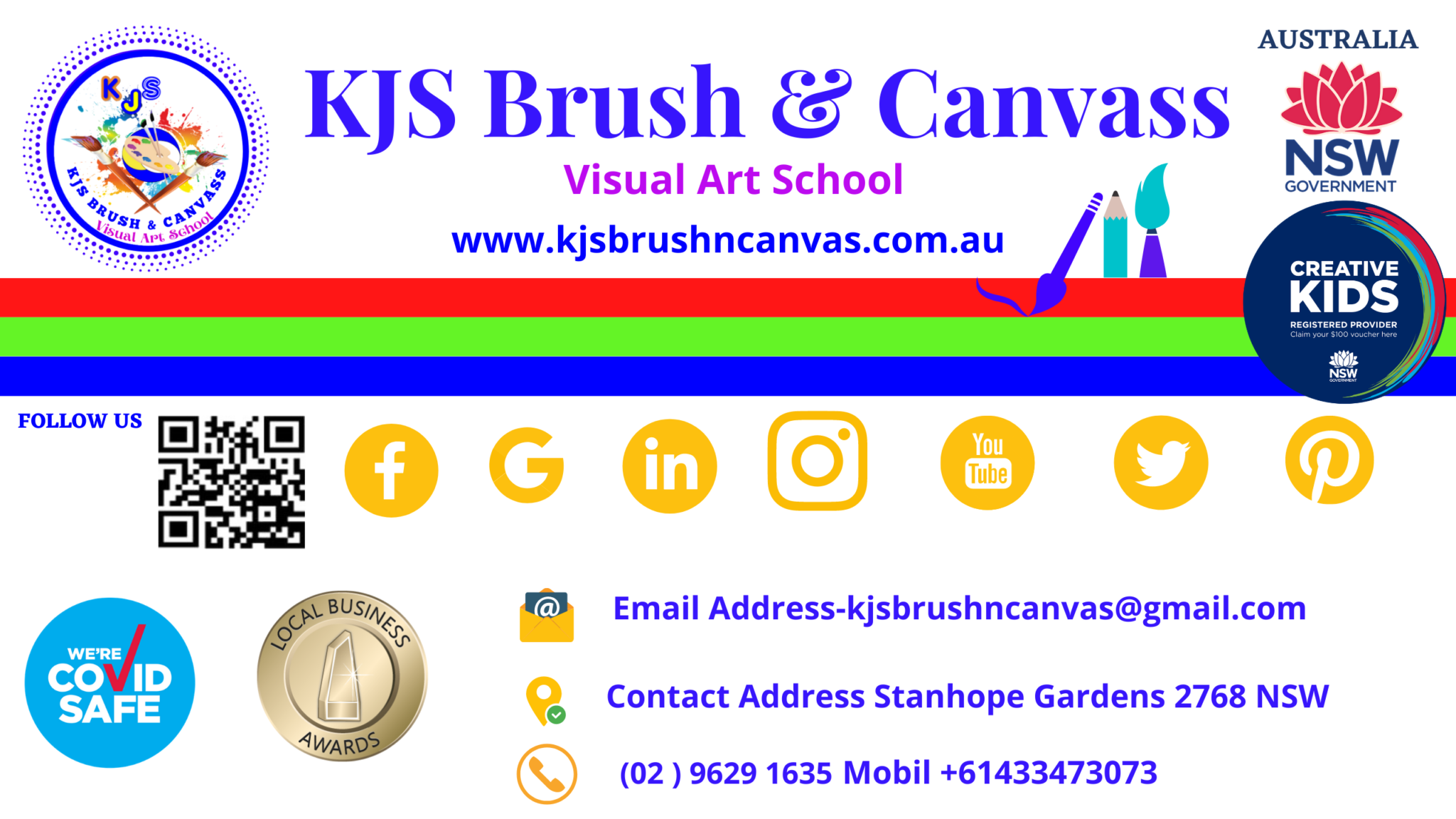 KJS Brush & Canvass – Visual Art School